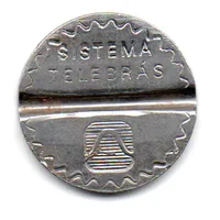 Numis Market - Ficha Telefonica - DDD - CMB - Sistema Telebras - 1992