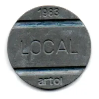 Numis Market - Ficha Telefônica - 1983 - Local - Artol - Sistema Telebrás