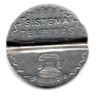 Numis Market - Ficha Telefônica - 1987 - DDD - CMB - Sistema Telebrás