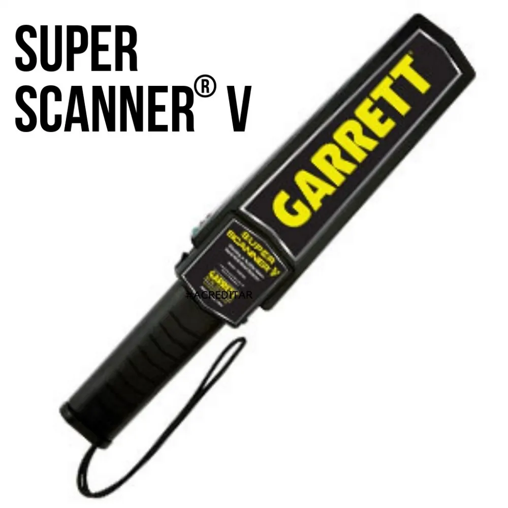 Brasil Detectores - Detector de Metais Garrett SUPERSCANNER V