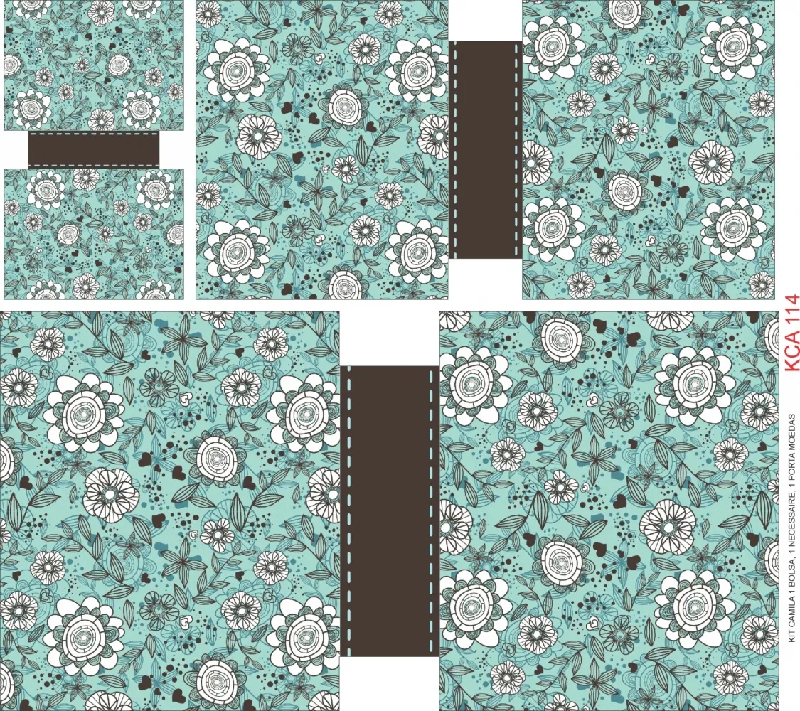 Costurando Com Henrique - Kit Camila KCA 114