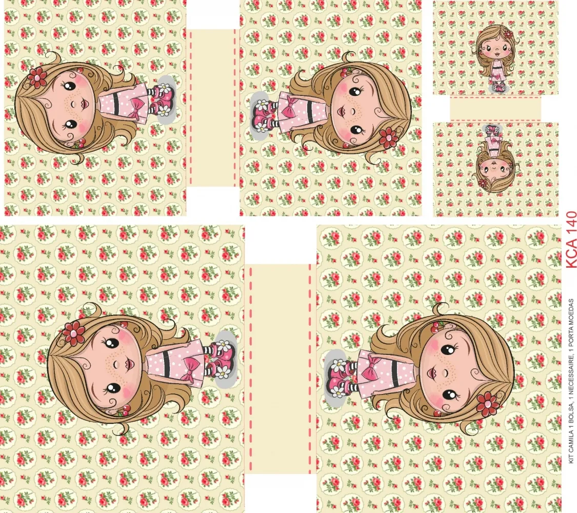 Costurando Com Henrique - Kit Camila KCA 140