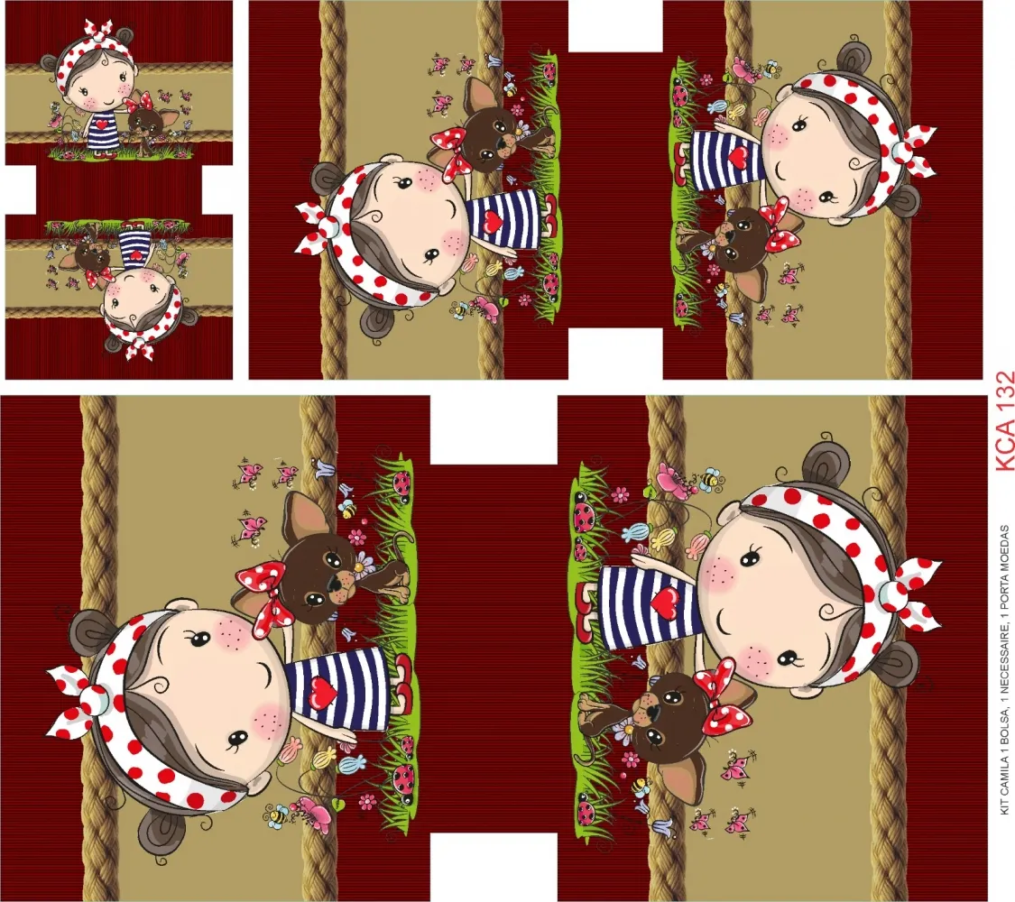 Costurando Com Henrique - Kit Camila KCA 132