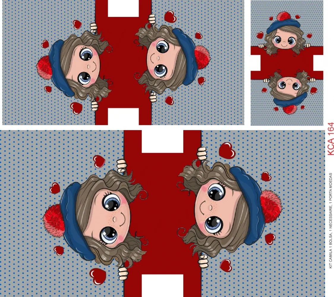 Costurando Com Henrique - Kit Camila KCA 164