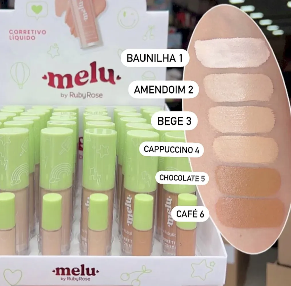 AC Cosmeticos - Corretivo Líquido Melu by Ruby Rose