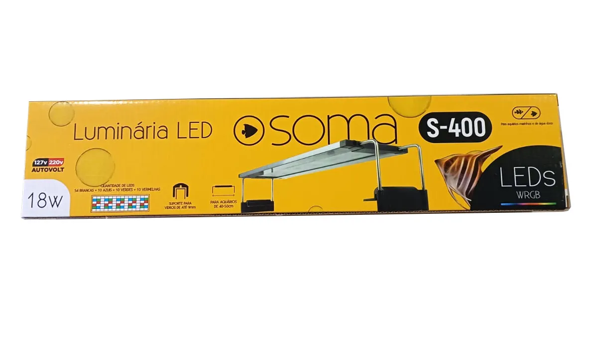 Nymphaea Ornamentais - Luminária Soma Led S400 Wrgb Bivolt