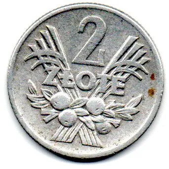 Numis Market - Polônia - 1958 - 2 Zlote