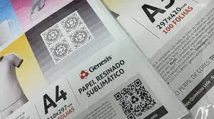 V Maia Papeis - Papel Sublimatico Gênesis A4 90g 100 Folhas