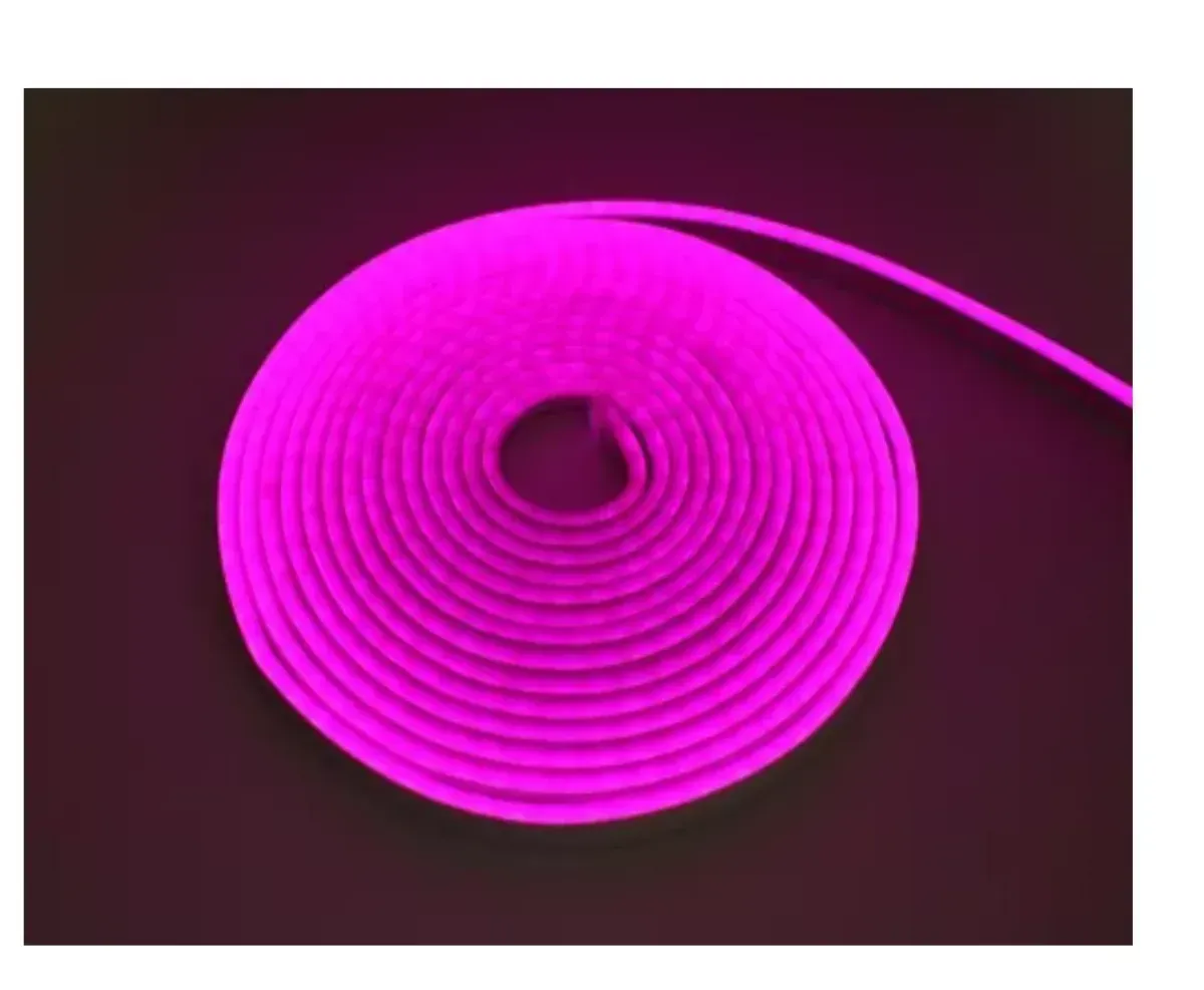 Elétrica Santa Ifigênia | Materiais Elétricos - Mangueira Fita LED Neon ROXO 12v rolo 5 metros ...