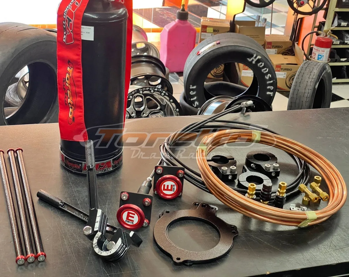 Toretto Drag Race - Kit Linha Extintor de Incêndio - RCA RACING TEAM