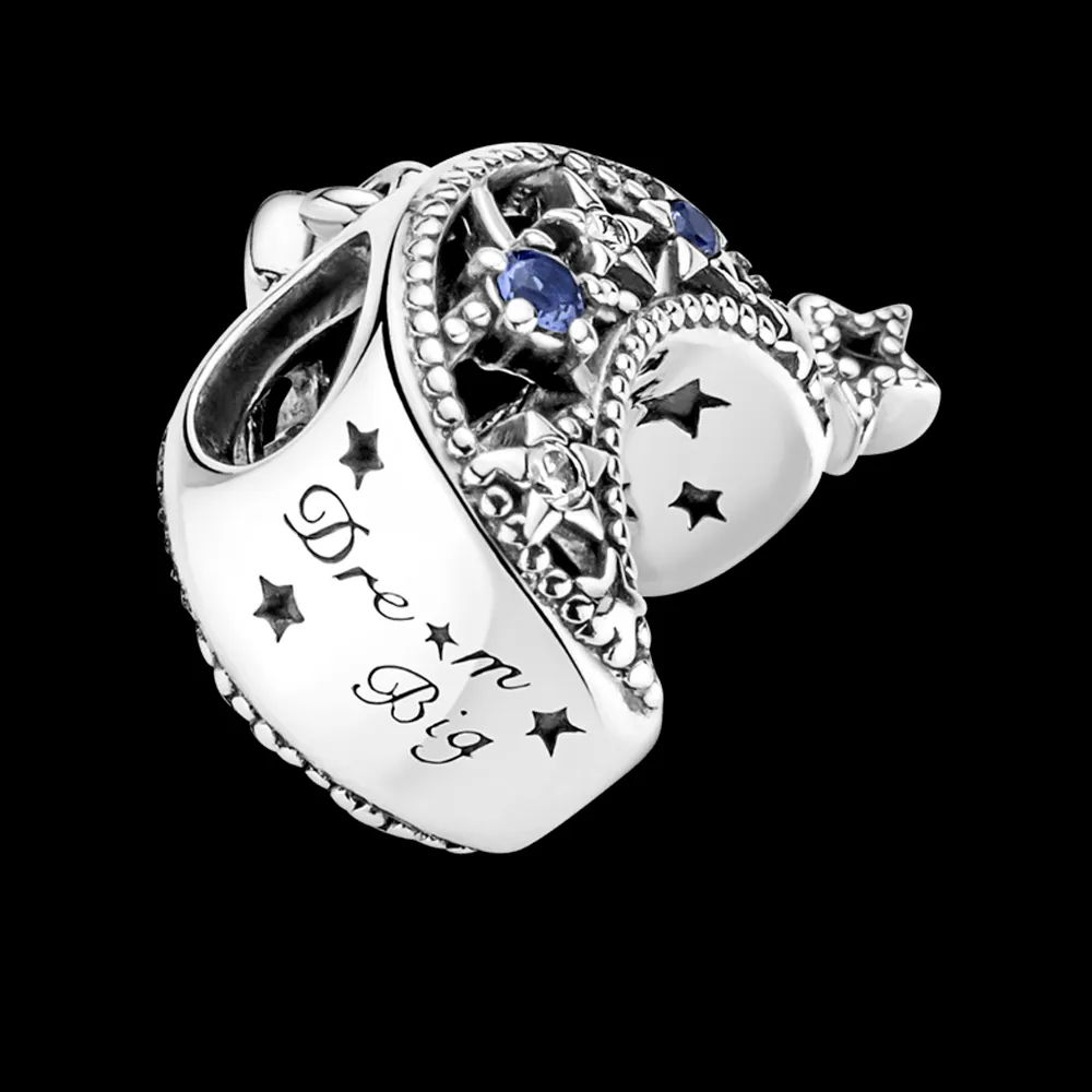 Macury - CHARM SEPARADOR ESTRELA LUA CRESCENTE