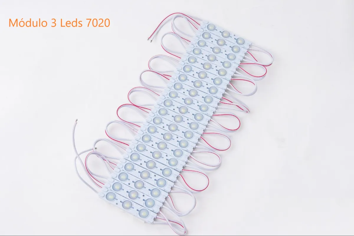 Elétrica Santa Ifigênia | Materiais Elétricos - Módulo led 3 Leds 7020