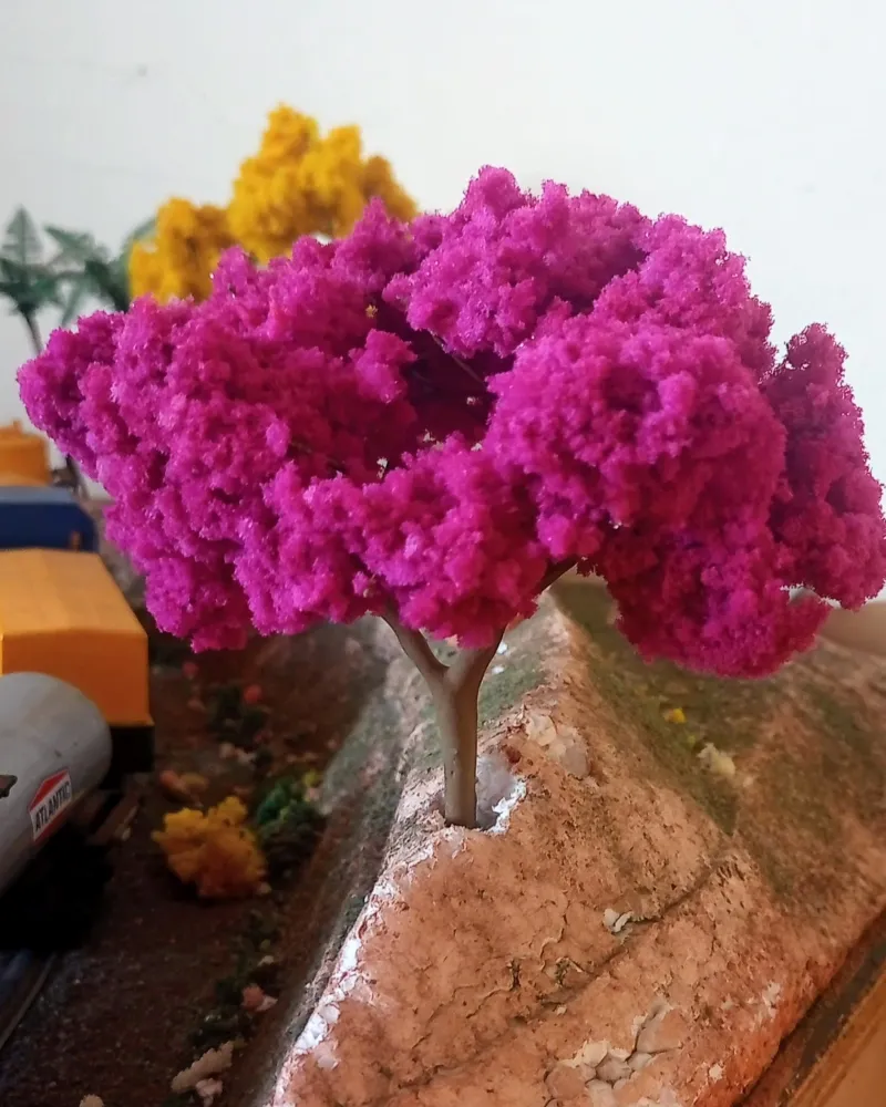 Estação Hobby - ÁRVORE IPE ROXO OUTONO - Mod 02- HOBBY TREES