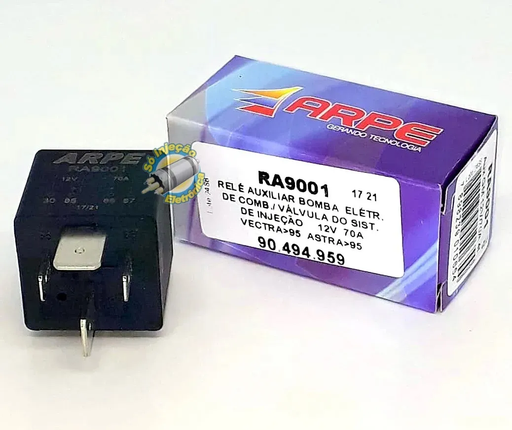 Só Injeção Eletrônica - Rele Bomba Combustível e Válvula Sistema de ...