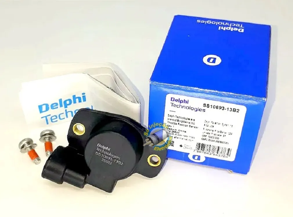Só Injeção Eletrônica Sensor Posição Borboleta Delphi Vw Gol 1 0 1 6