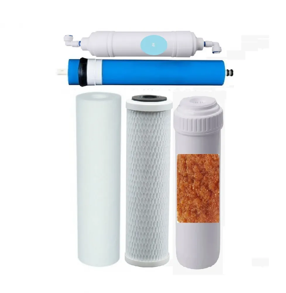 GLOBALFILTROS - Kit Reposição Purificador de Água Osmose Residencial RO20