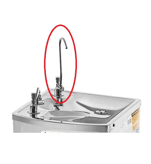 GLOBALFILTROS - Torneira de Copo Ravid para Bebedouros de Pressão / Coluna