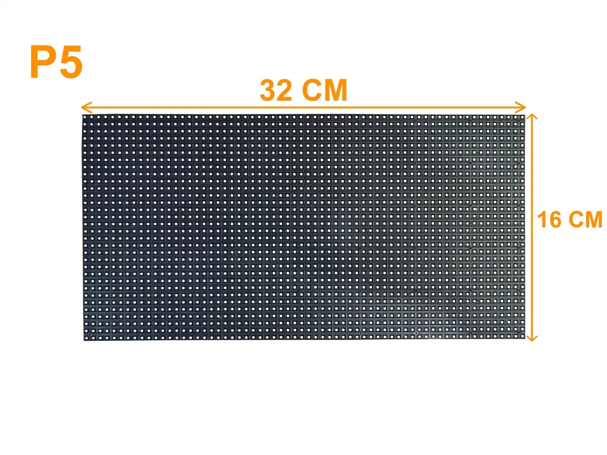 Paineis D'Impacto - Painel de LED RGB P5 2 x 2 metros