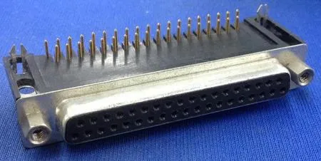 EVATRON COMERCIAL ELETRONICA - CONECTOR DB37 FÊMEA 90°