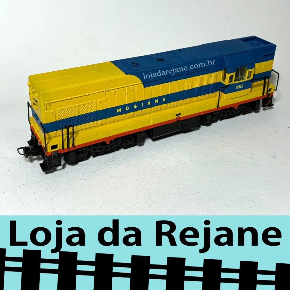 Estação Hobby - Locomotiva G12 FRATESCHI -Fase l- Mogiana-Customizada ...