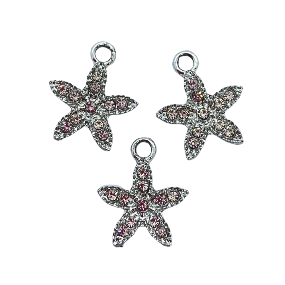 Contas de Amor - Pingente Estrela com strass