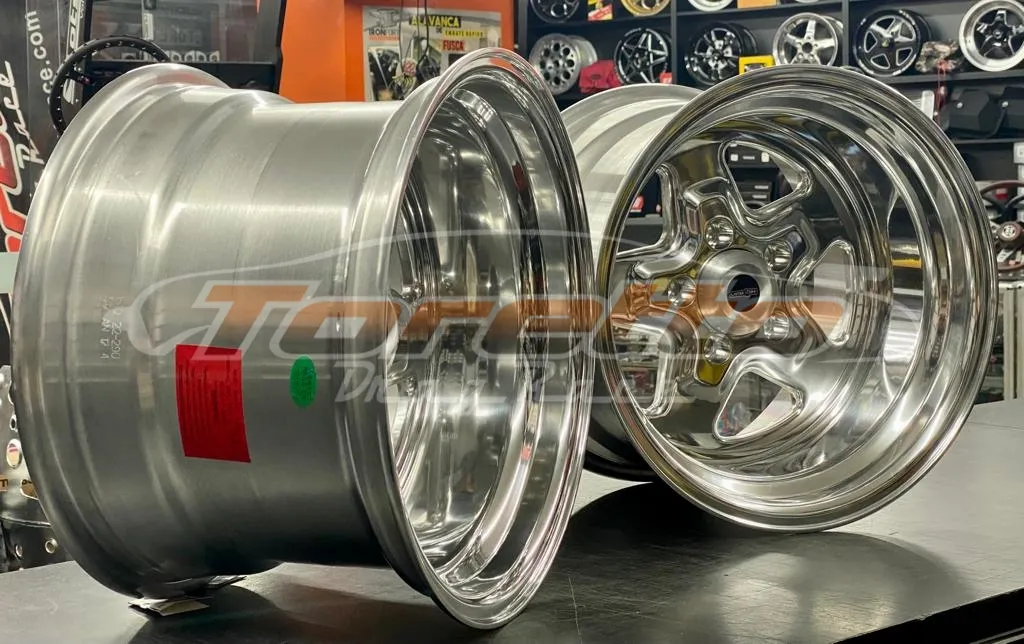 Toretto Drag Race - Rodas NITRO POLIDA Aro 15 Tala 10 5X114 - VISION ...