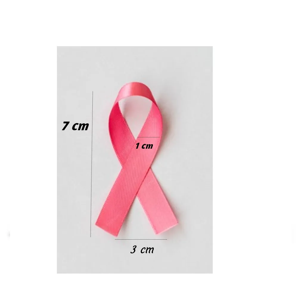 Angel Arts Store - Laço Outubro Rosa 50 unidades