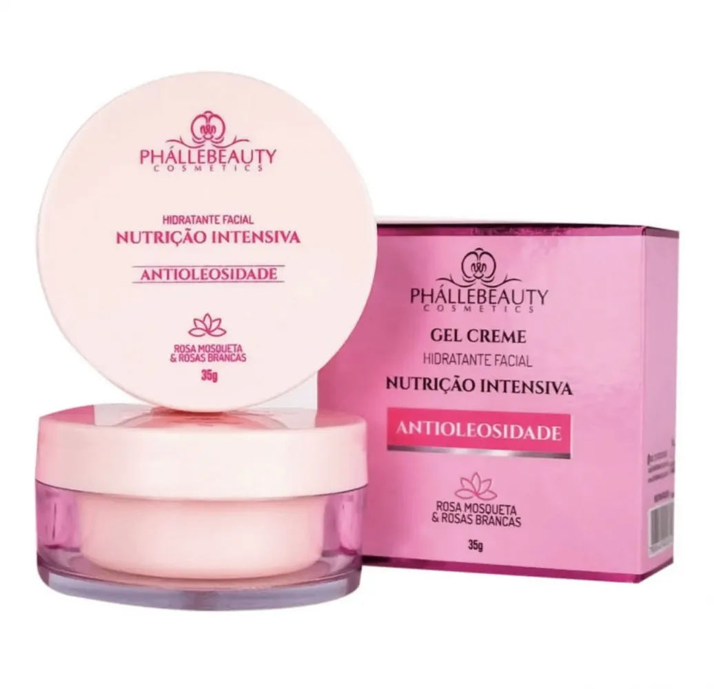 Toda Linda - Gel Creme Hidrante Antioleosidade - Phallebeauty