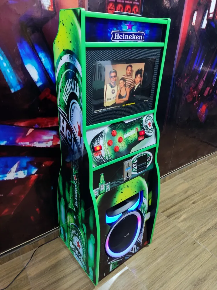 MalvadezaGames - Jukebox Max com tela de 21"