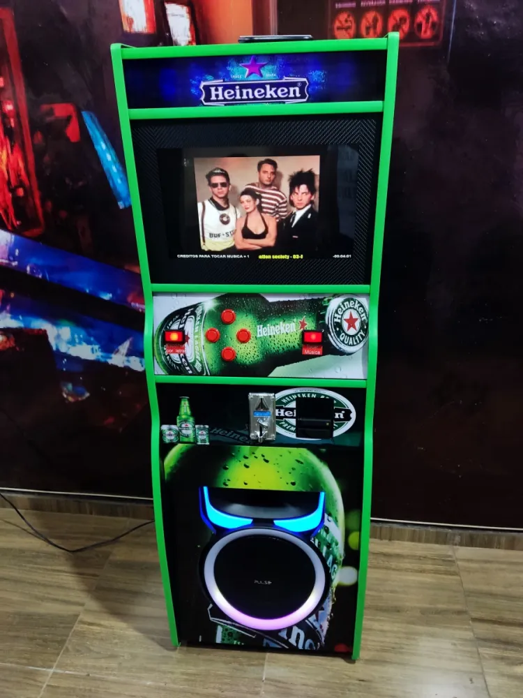 MalvadezaGames - Jukebox Max com tela de 21"