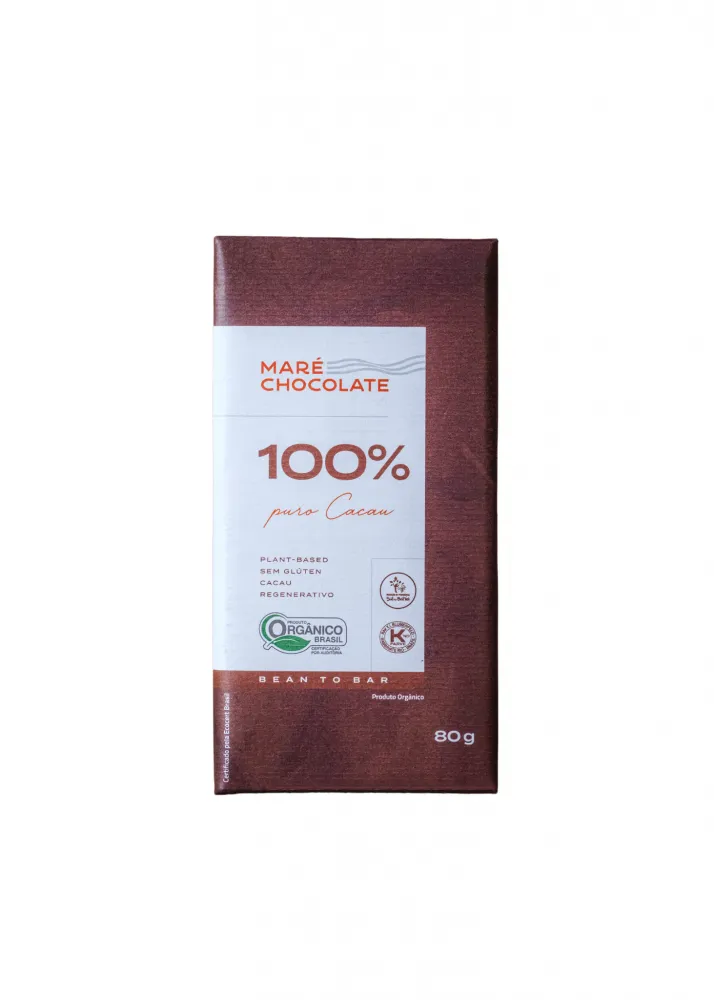 Revivaeco - MARÉ CHOCOLATES CHOCOLATE 100% 80G UN