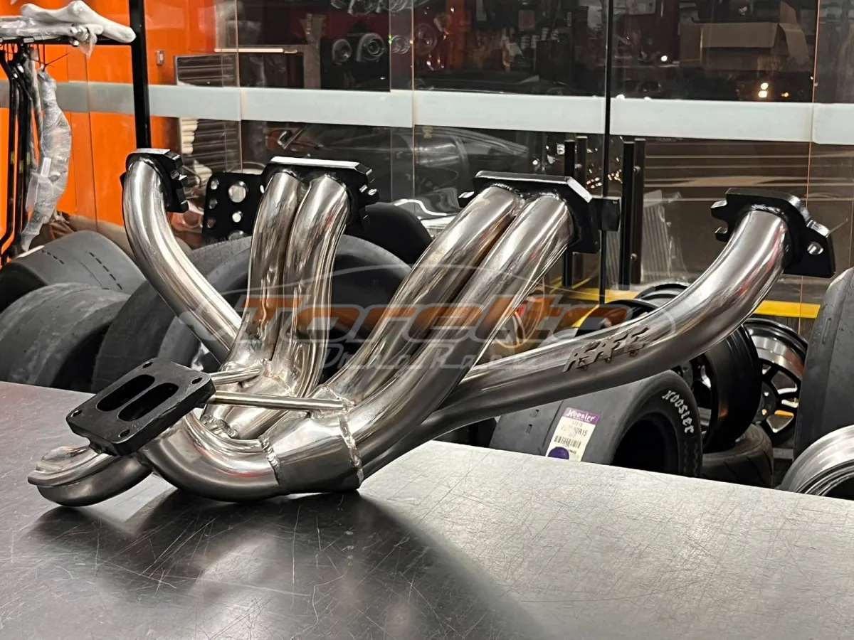 Toretto Drag Race - Coletor de Escape Turbo Opala 6Cil Inox Dobrado ...