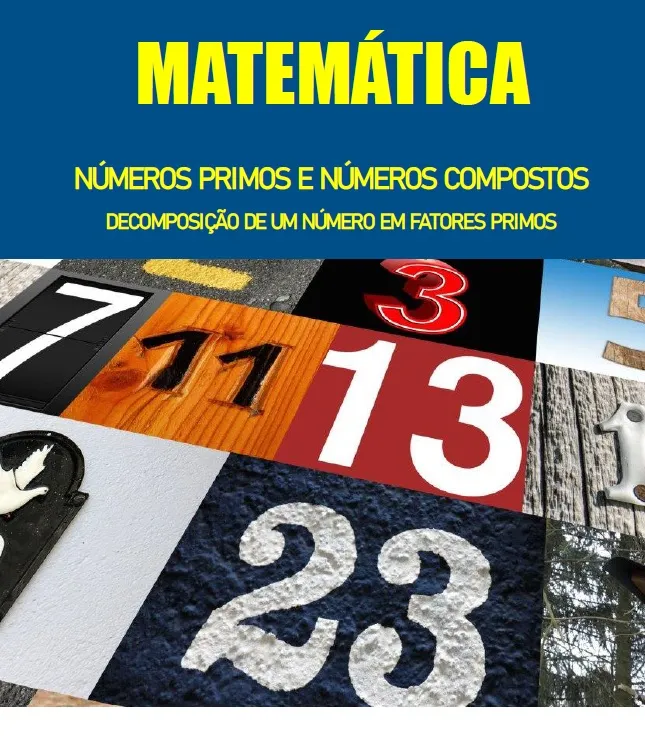 Br 165 Matemática Números Primos E Números