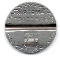 Numis Market - Ficha Telefônica - 1986 - DDD - CMB - Sistema Telebrás