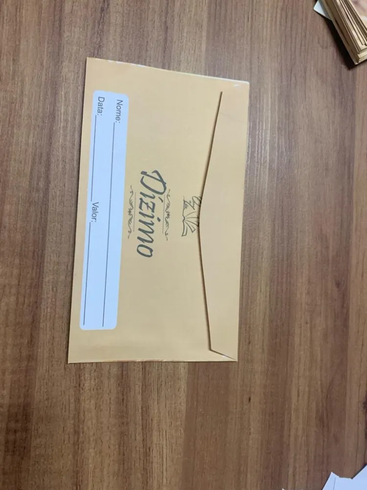 Diaconato - Envelope de Dízimo (Mil Unidades)