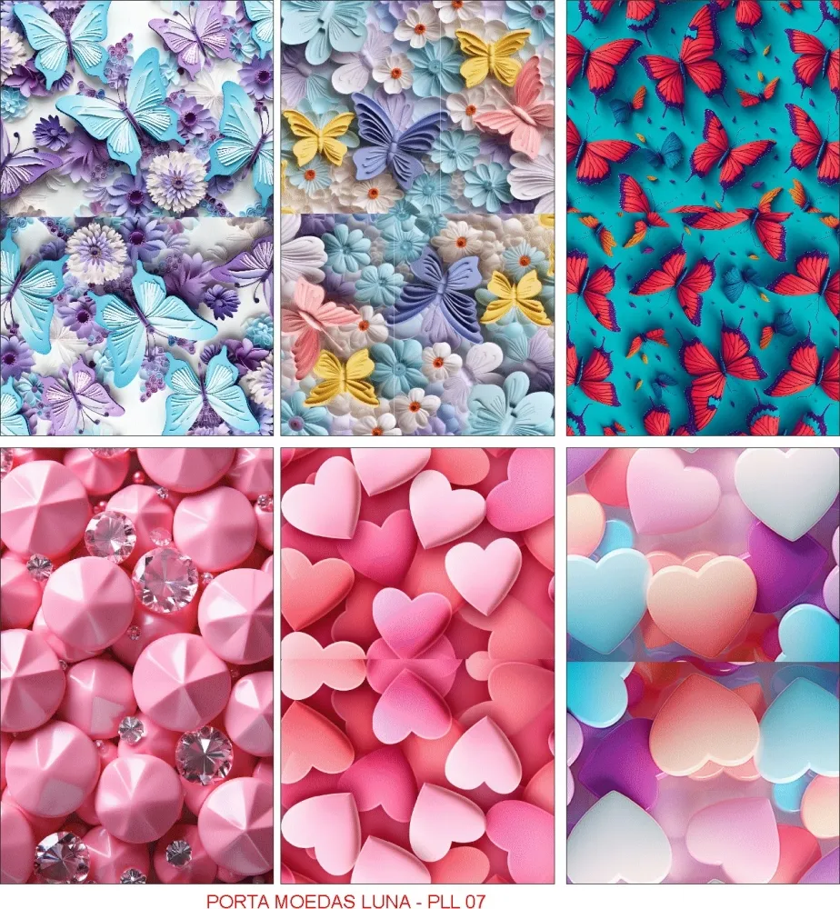 Costurando Com Henrique - Porta Moedas Luna PLL 07