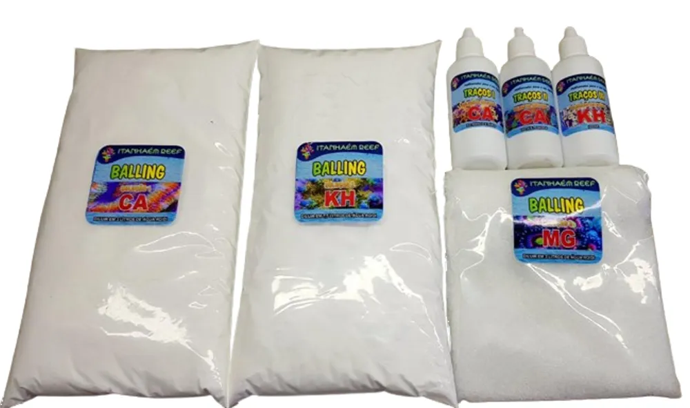 ITANHAÉM REEF - Kit Balling Plus com Elementos Traços