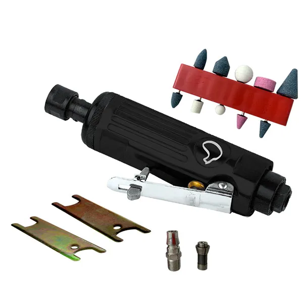 Tudo para Mecânico - Kit Mini Retífica Pneumática 1/4 Pol. com Maleta e ...