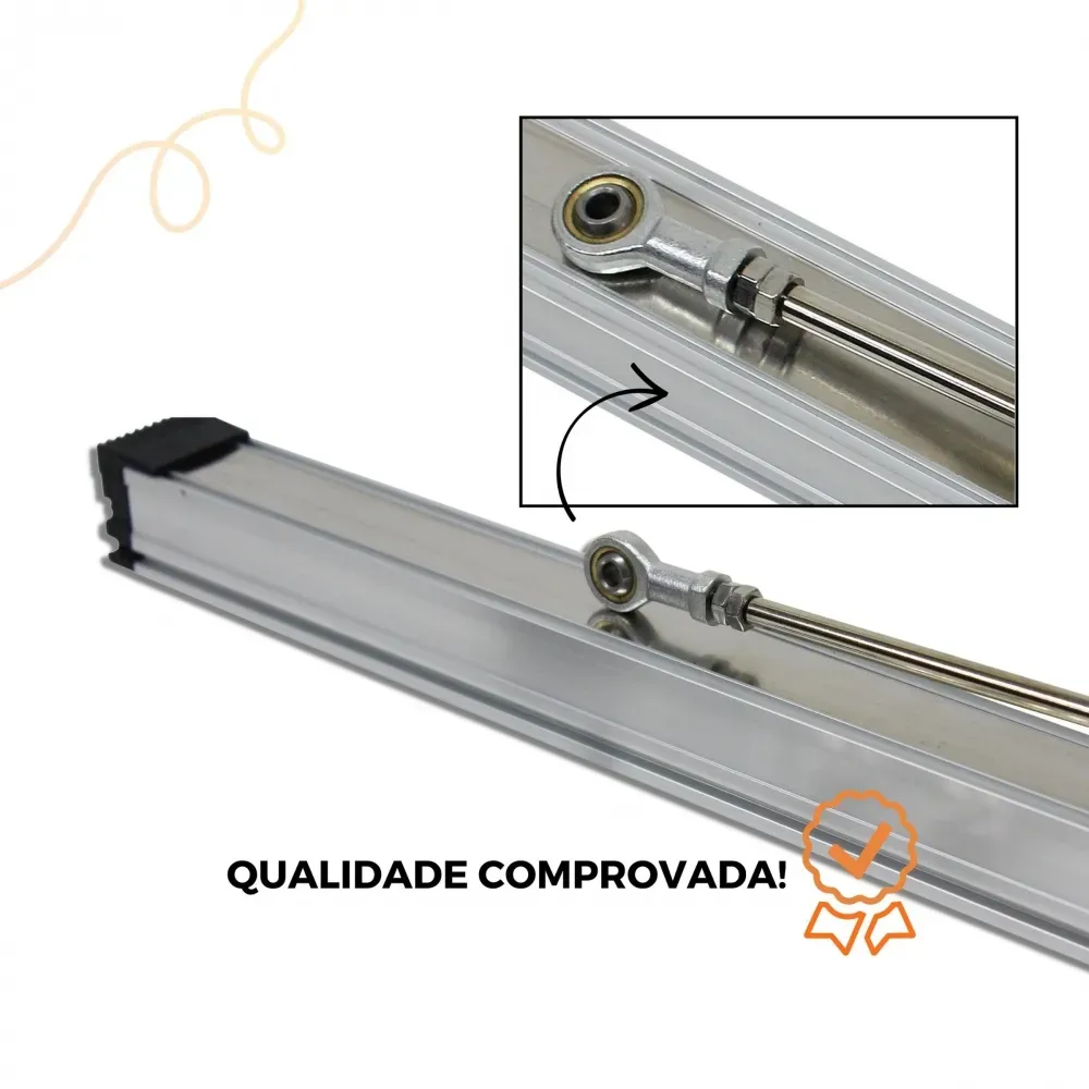 LEMAQS AUTOMACAO - RÉGUA POTENCIOMÉTRICA SEM HASTE MOD. KTF 100mm