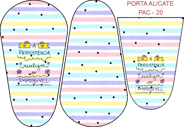 Costurando Com Henrique - Porta Alicate de Unha PAC 20