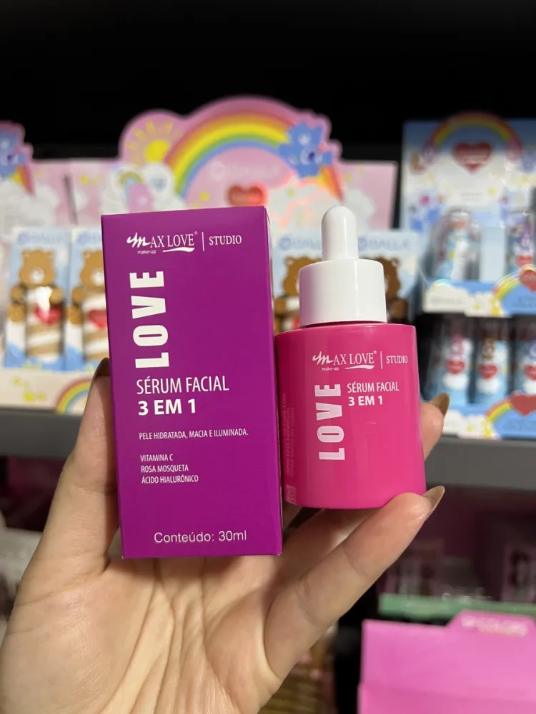 AC Cosmeticos - Serum Facial 3 em 1 Max Love