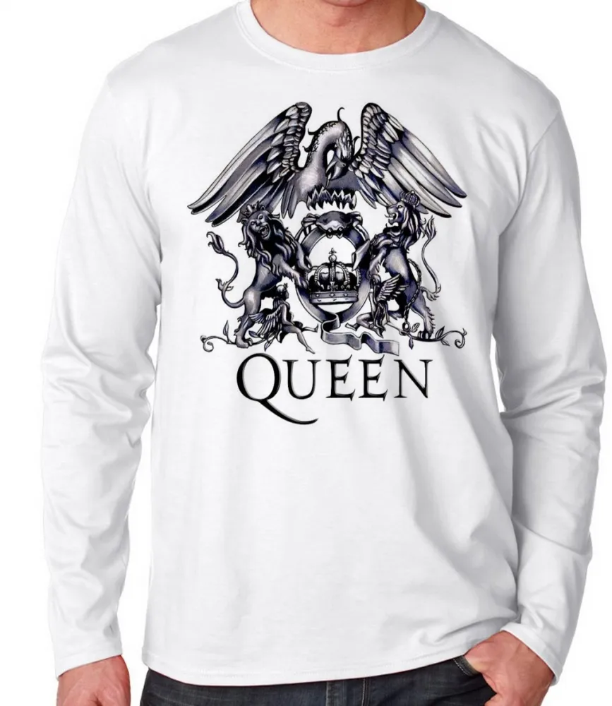 Emporio Dutra - Camiseta manga longa Infantil ou Adulto queen Freddie ...