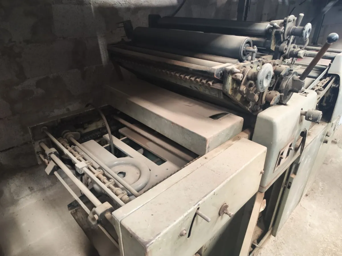 SOMETAL - Impressora gráfica Offset Hamada 700 Star - Monocolor - Cód. 1076