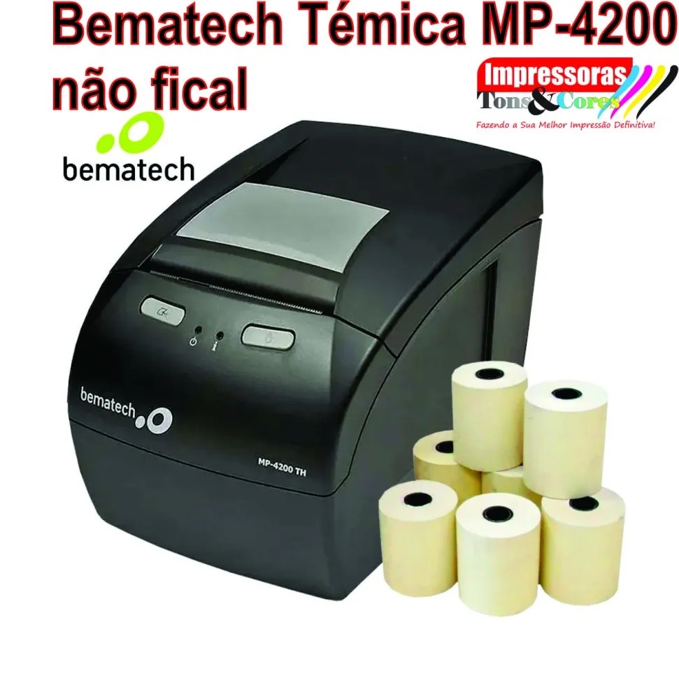 Impressoras tons e cores - Impressora Térmica Bematech Mp-4200 Th ...