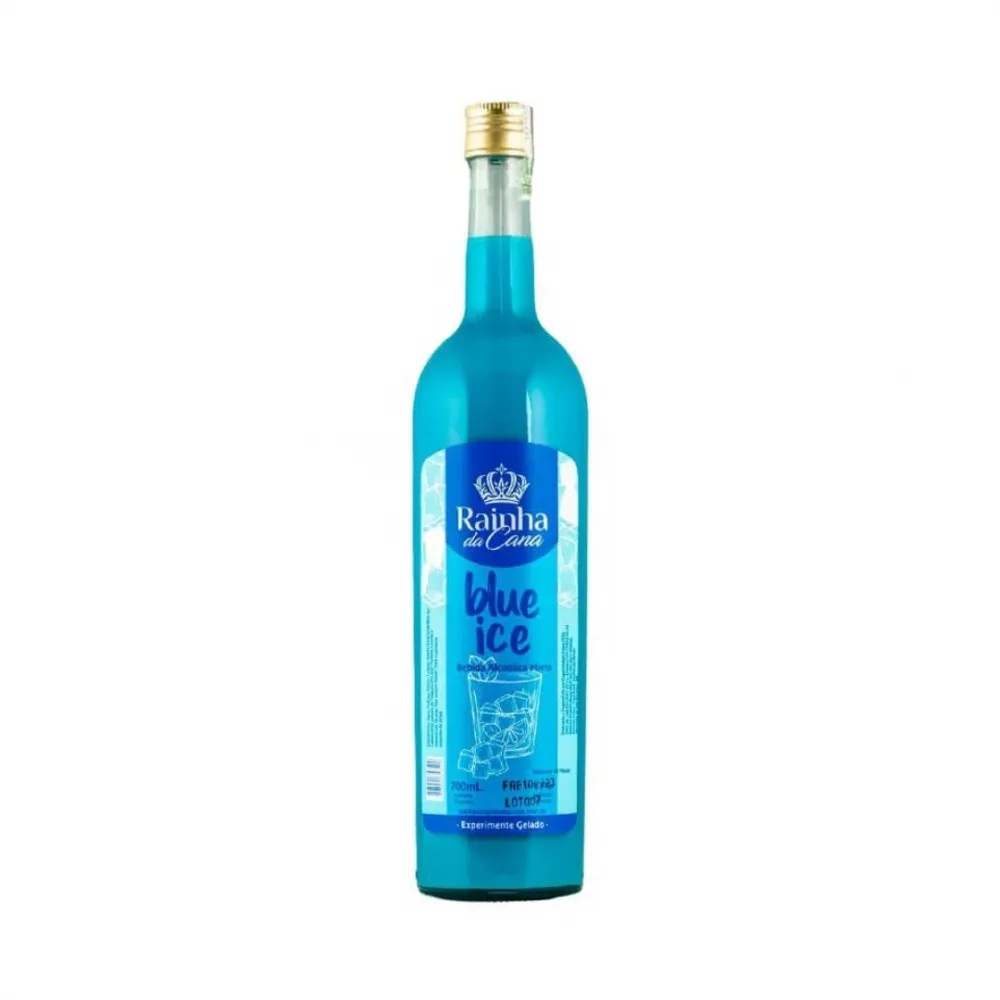 Mercearia Êlema e Minda - Bebida Mista de Cachaça Rainha da Cana Blue ...