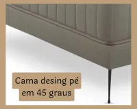 Alimac Home Decor - CAMA DESIGN INVERTIDA PES 45GRAUS