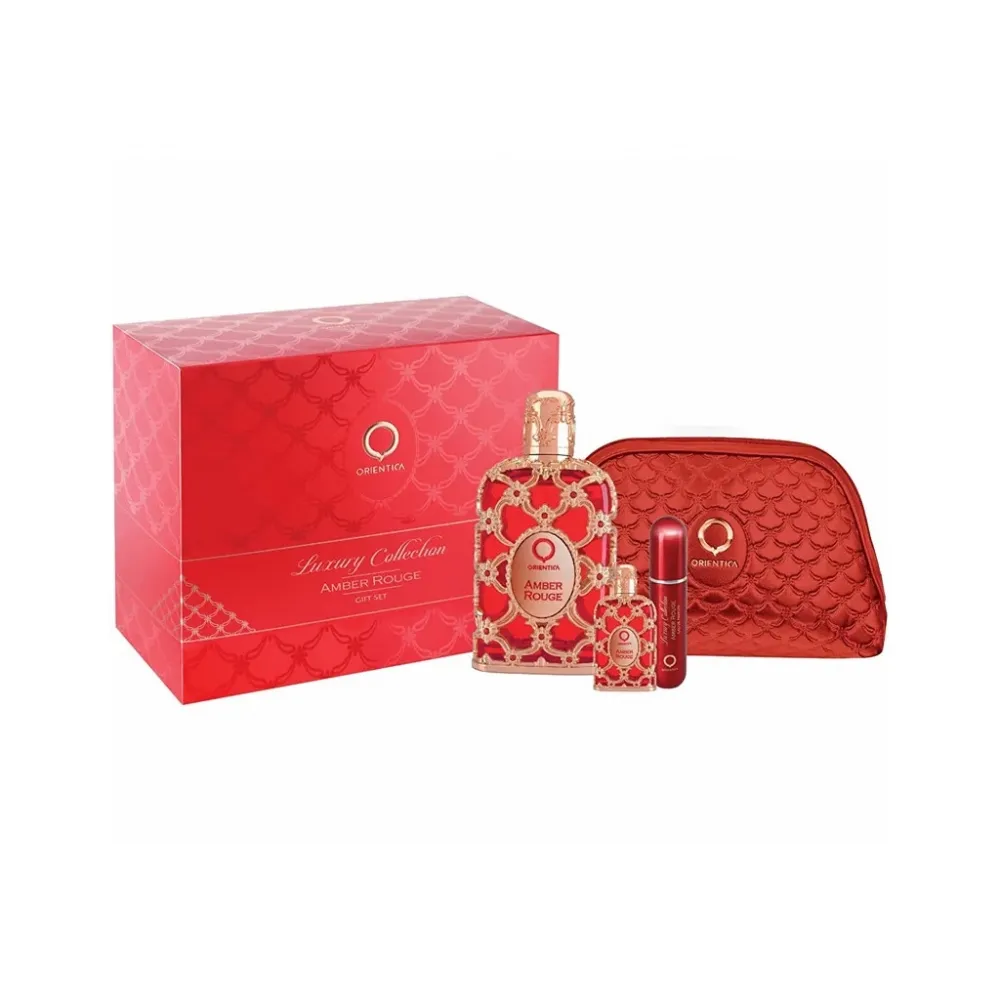 Paty Parfumerie - KIT ORIENTICA AMBER ROUGE LUXURY COLLECTION EDP 80ML ...