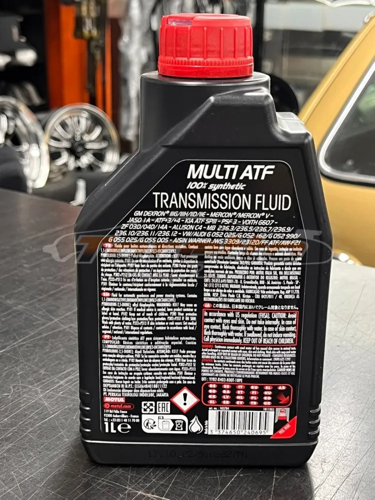 Toretto Drag Race - Óleo Motul Multi ATF 100% Sintético-1 Litro