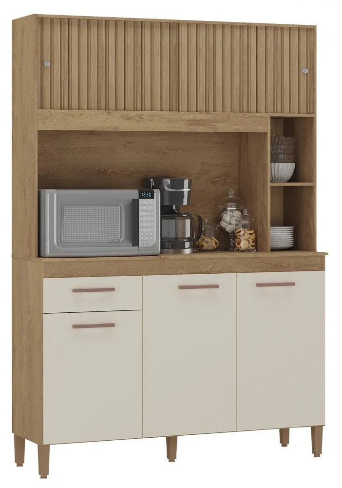 Decormobile - Kit Cozinha Ceara 5 Portas 1 Gaveta