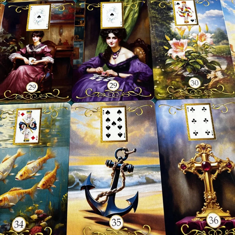 Loja Sorte Lenormand - Mademoiselle Lenormand - Mini Loja Sorte Lenormand - Mademoiselle Lenormand - Mini